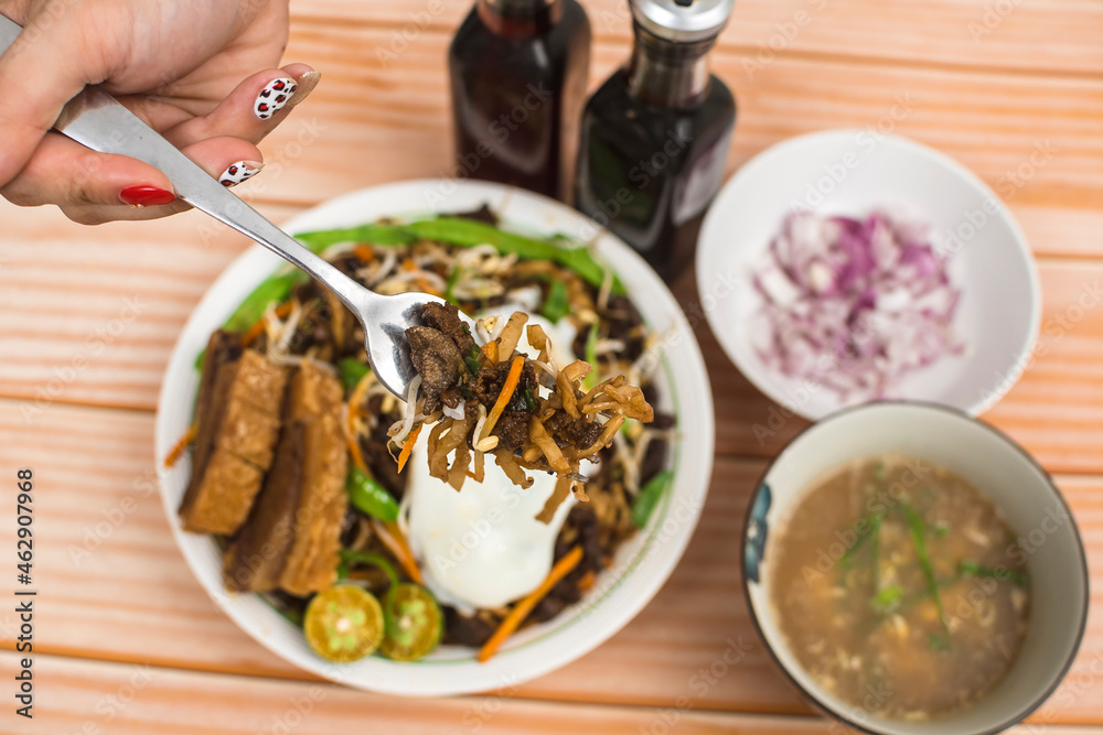 Pancit Batil Patong, a special noodle dish originating from Tuguegarao ...