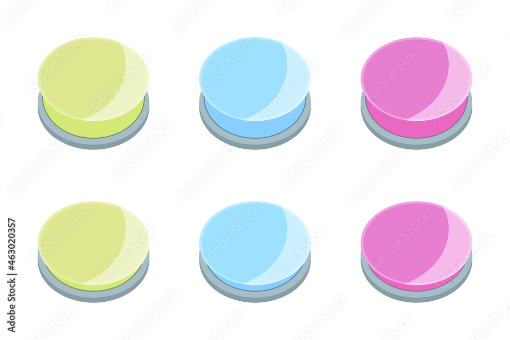 Collection of Rounded Switch Button - Switch on and off icon could be ...