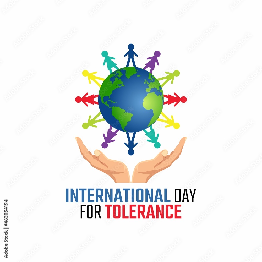 vector graphic of International Day for tolerance good for ...