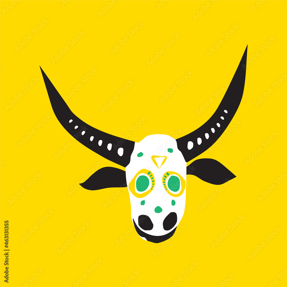 Brazilian traditional party. Boi bumbá illustration. Stock Vector ...