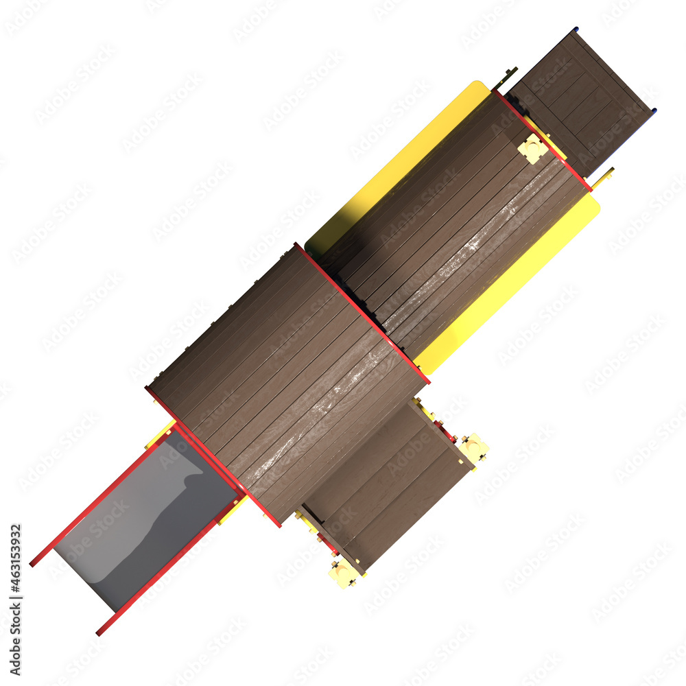 PLAYGROUND TOP VIEW - OBJECTS IN PLAN Stock Illustration | Adobe Stock