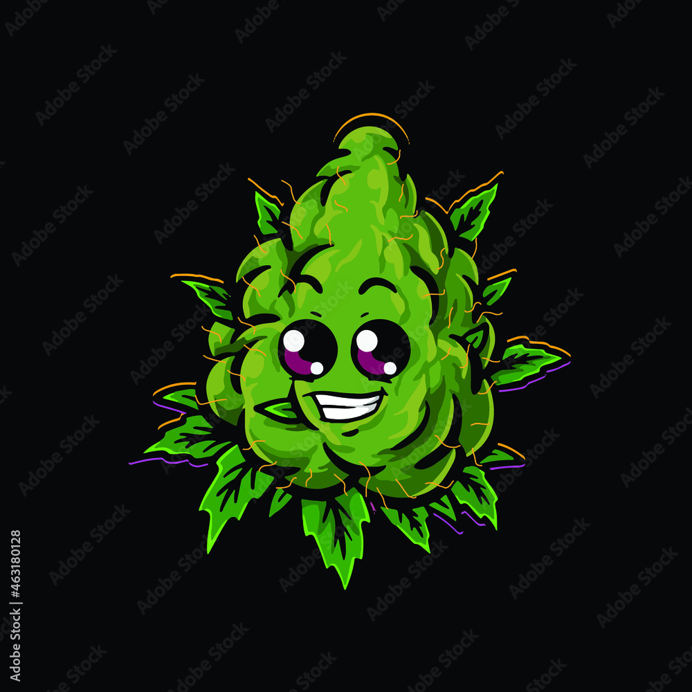 Weed Nug Vector