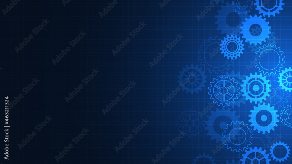 Cogs and gear wheel mechanisms. Concepts and ideas for hi-tech digital ...