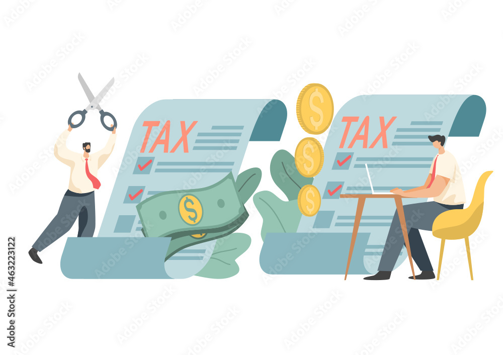 Taxes and fees paid Financial costs, calculation of mandatory payments ...
