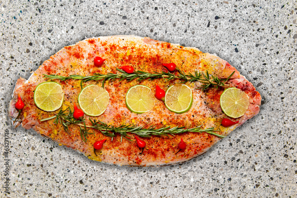Traditional Brazilian tambaqui fish from the Amazon and Pantanal rivers ...