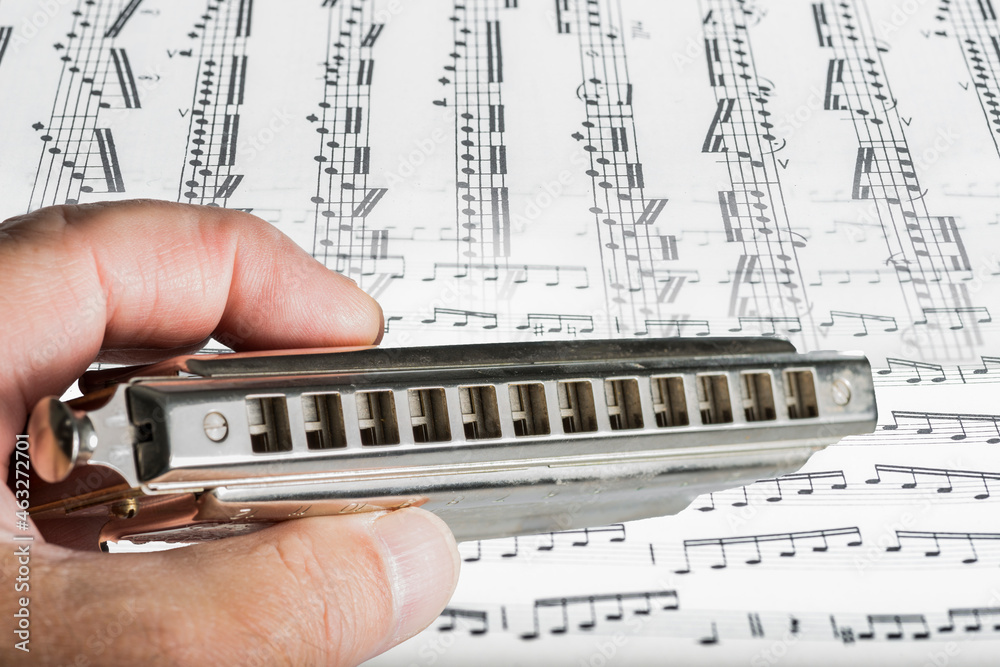 harmonica Stock Photo | Adobe Stock
