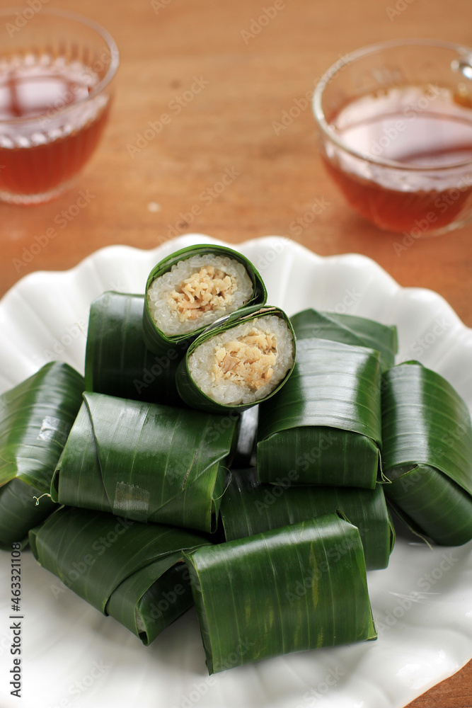 Lemper is Indonesian Traditional Dish Made from Glutinous or Sticky ...