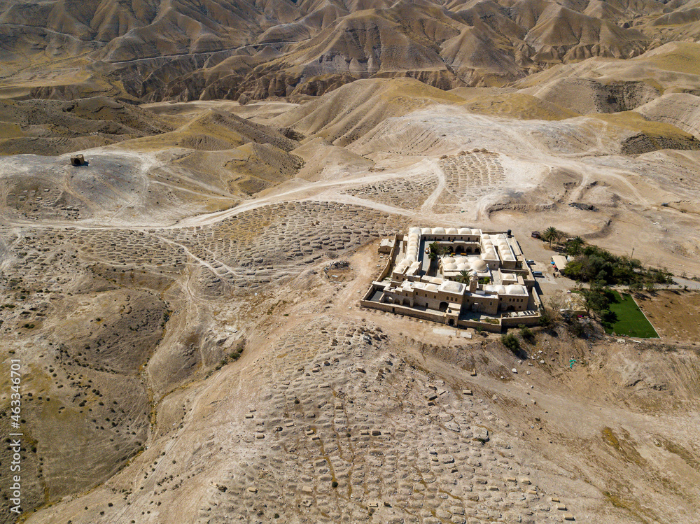 Nabi Musa, Prophet Moses burial site in Judean desert, Stock Photo ...