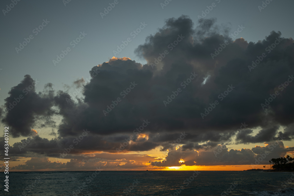 beach vacation sunset scenic suns sunrise reflection on the wet sand ...