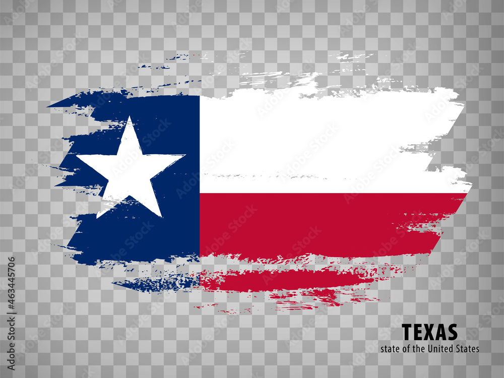 Flag of Texas from brush strokes. United States of America. Flag Texas ...