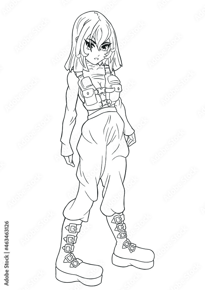 Dbz Pan Coloring Pages