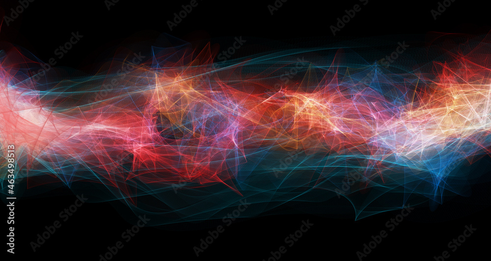 audio soundwave. Colorful music pulse oscillation. Glowing impulse ...
