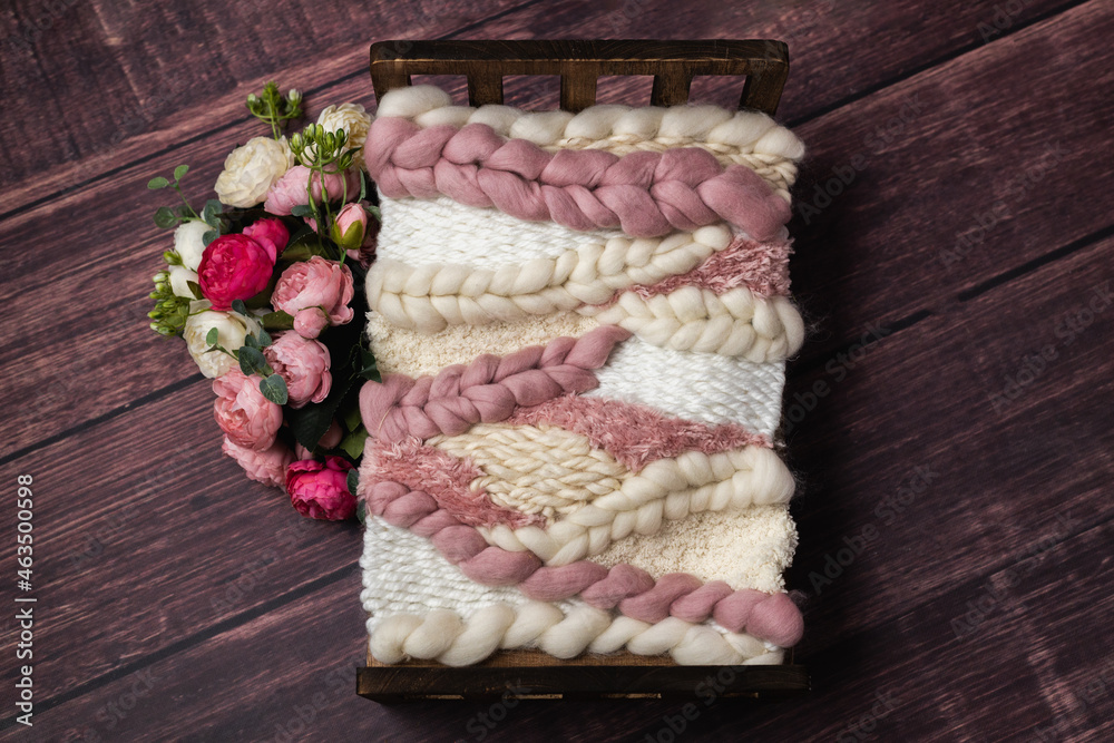 Newborn pink digital backdrop/background, fine art photography, pink ...