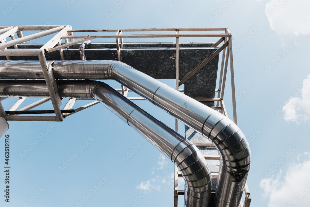 Cooling Chiller Systems or Steam Pipeline and Insulation of ...