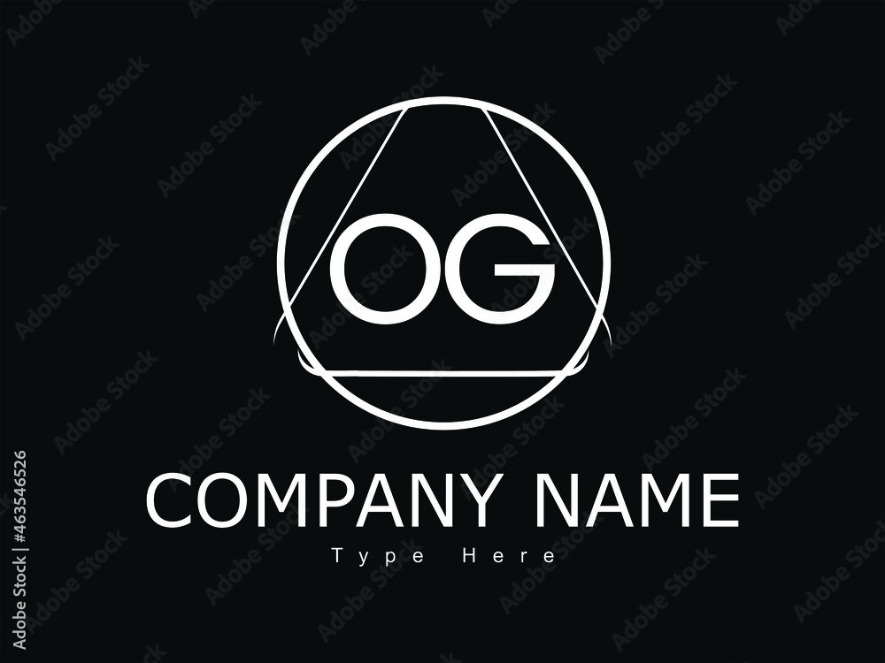 letter OG logo design template, Letter og for logo company design ...