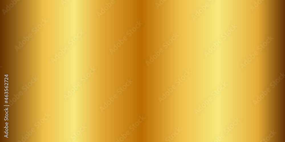 gold gradient Chrome color foil texture background. vector golden ...