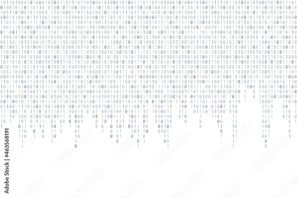 Binary background - cyber texture Stock Vector | Adobe Stock