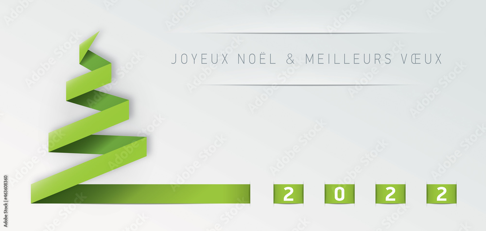 CARTE DE VOEUX 2022 SIMPLE Stock-Vektorgrafik | Adobe Stock