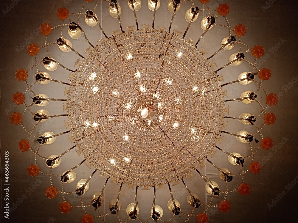Beautiful Jharbati Lighting Picture during Indian Festival (Durga puja ...