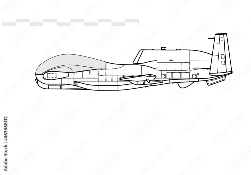 Global Hawk Drawing