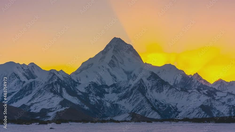Mount Gongga (also known as Minya Konka) - Gongga Shan in Sichuan ...