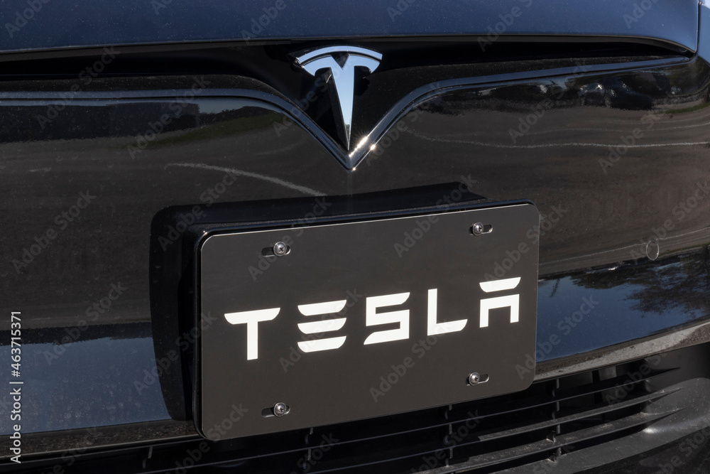 Tesla EV electric vehicles logo. Tesla products include electric cars ...