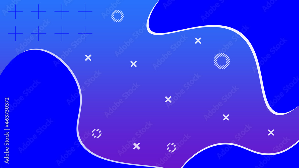 Abstract design background blue color with aesthetic and liquid style ...