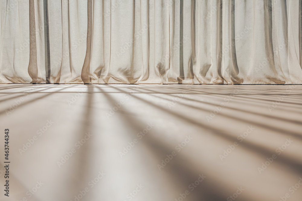 Interior curtain background Stock Photo | Adobe Stock
