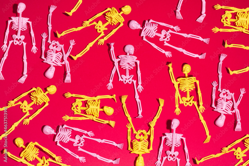Skeleton party Stock Photo | Adobe Stock