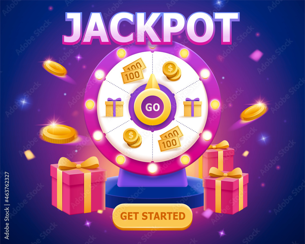 Fortune wheel for sales promo event Stock Vector | Adobe Stock