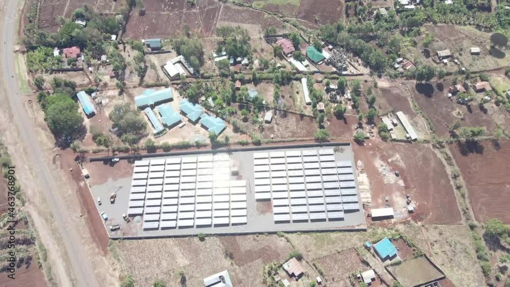 Solar panels pumping water farm kenya Africa covid 2020-2021 social ...