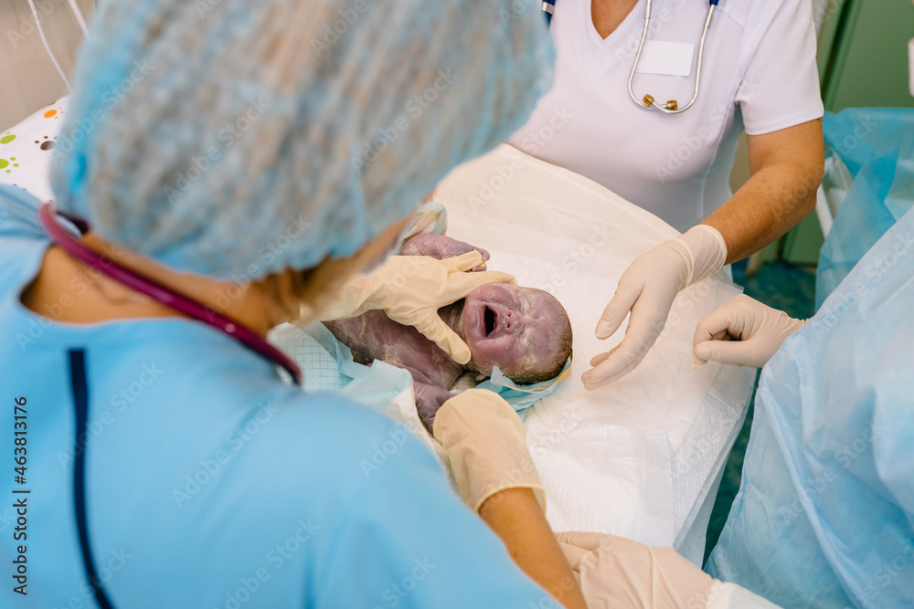 Birth Baby Coming Out