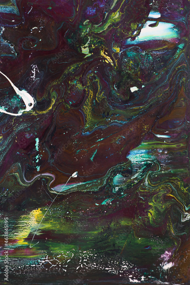 Liquid marble paint background. Liquid painting abstract texture. A ...