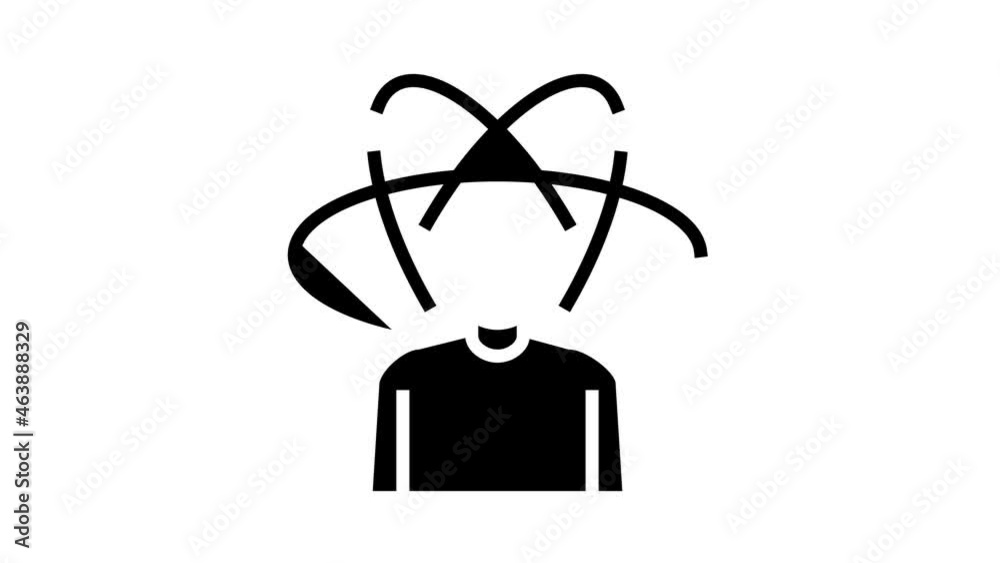 integrity soft skill animated glyph icon. integrity soft skill sign ...