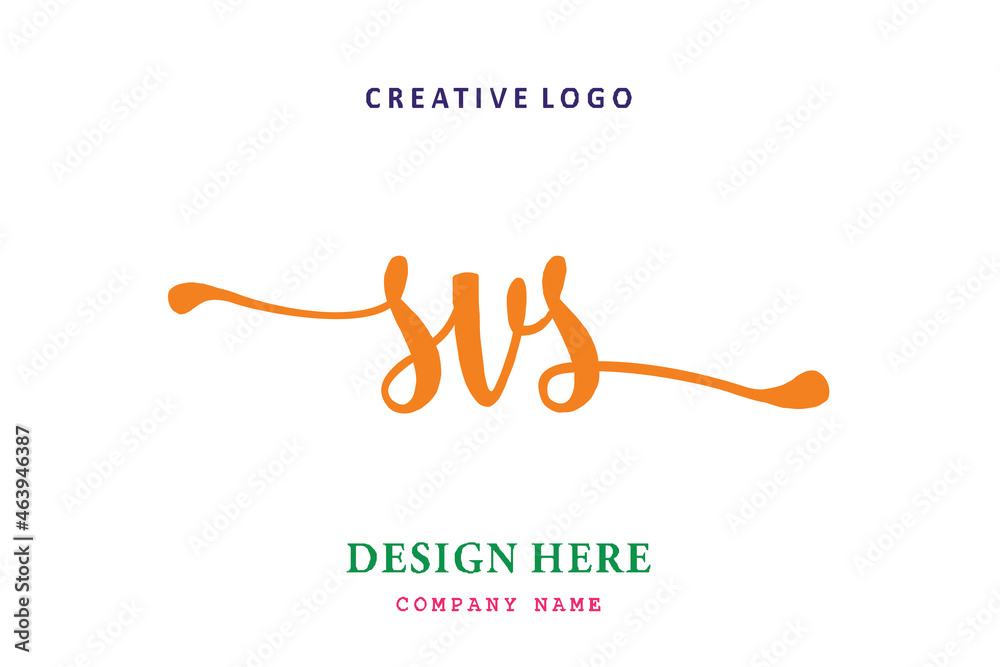 SVS lettering logo is simple, easy to understand and authoritative ...