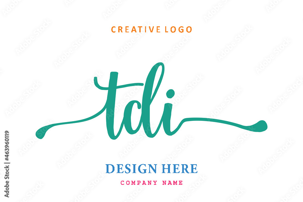 TDI lettering logo is simple, easy to understand and authoritative ...
