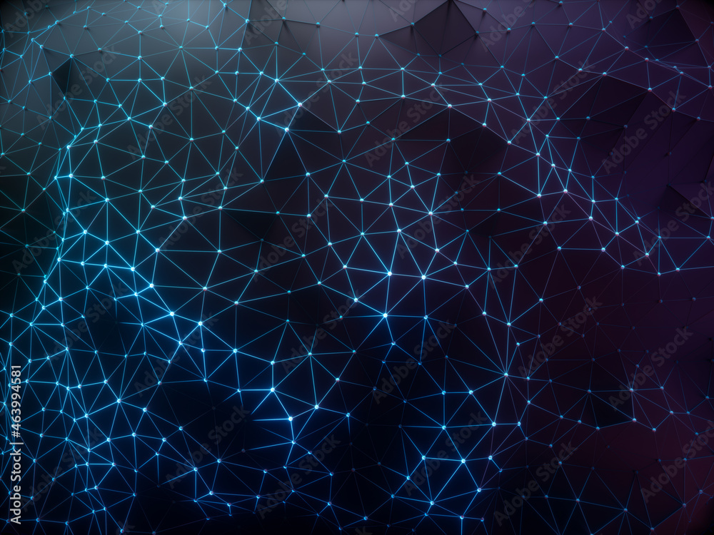 Network, conceptual illustration Stock Illustration | Adobe Stock