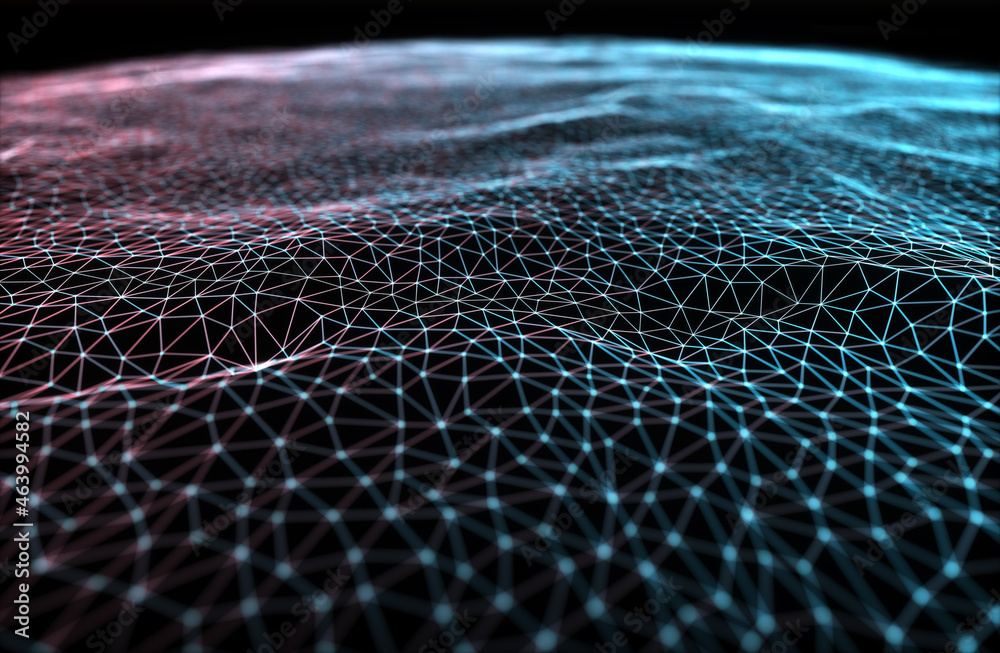 Network, conceptual illustration Stock Illustration | Adobe Stock