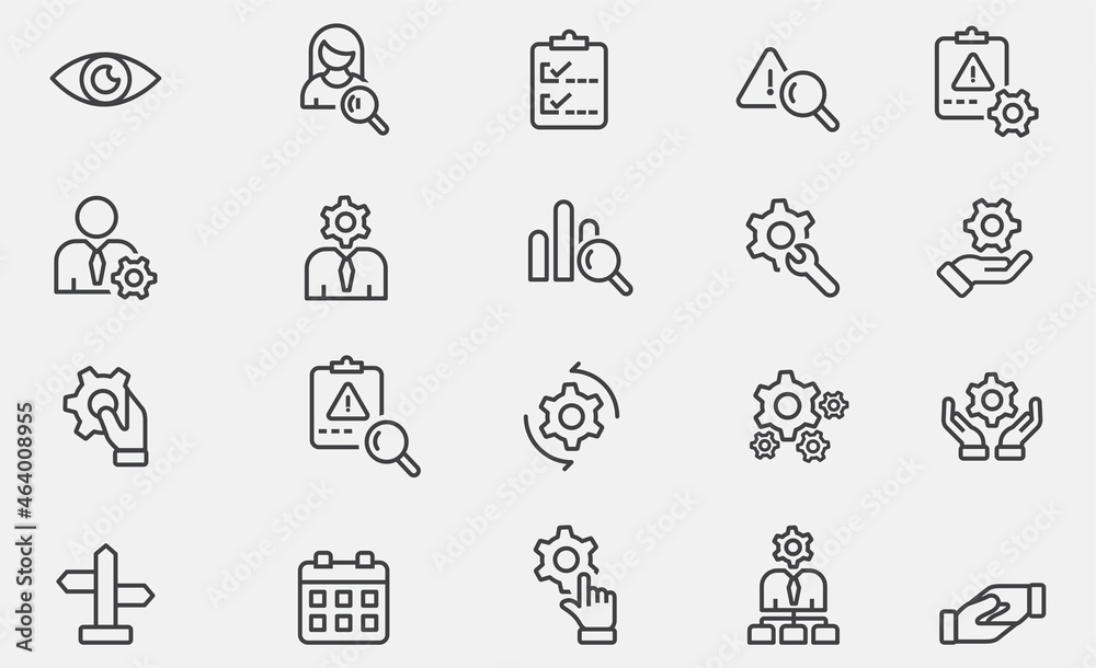 Business Line Icons. Editable Stroke. Pixel Perfect. For Mobile and Web ...