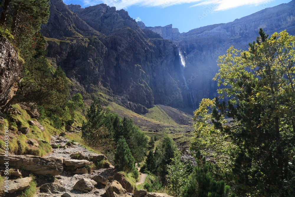 French Pyrenees - Cirque de Gavarnie Stock Photo | Adobe Stock
