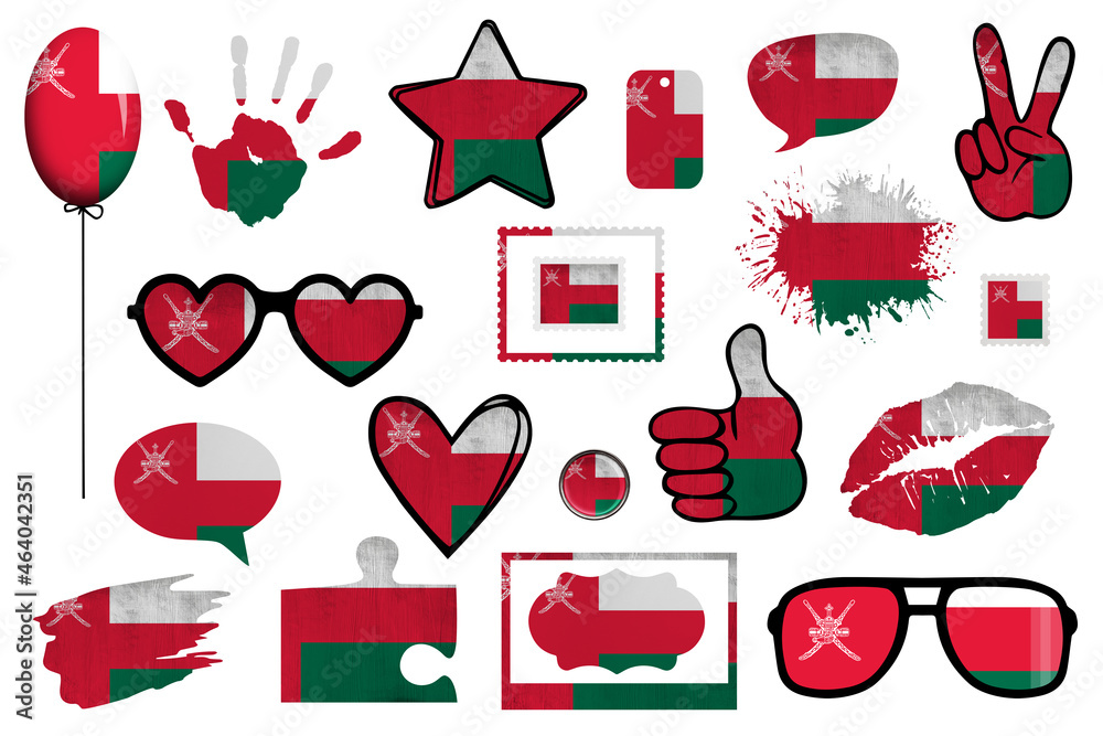 All world countries A-Z. Full scrapbook kit in colors of national flag ...