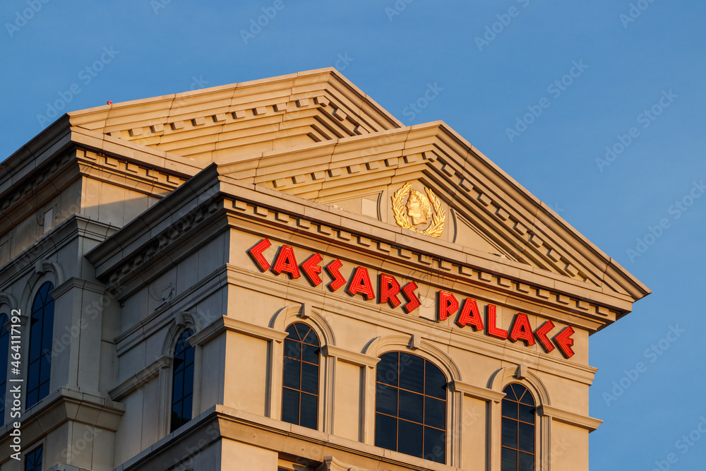 Caesars Palace Hotel and Casino owned by Caesars Entertainment and one ...