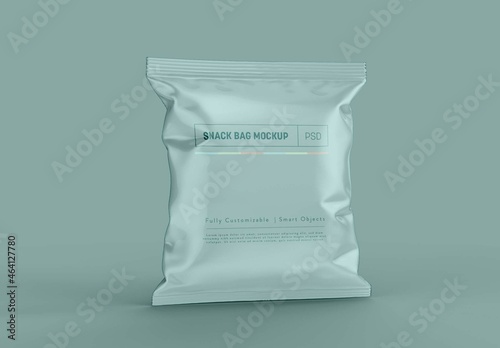 Snack Bag Mockup Stock Template | Adobe Stock