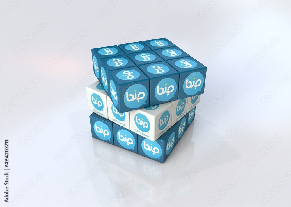 bip, bip icons, icon design and 3D Rendering Stock Photo | Adobe Stock