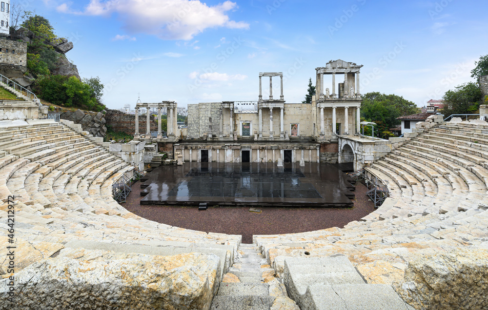 The Amphitheatre in Plovdiv , Bulgaria - European capital of culture ...