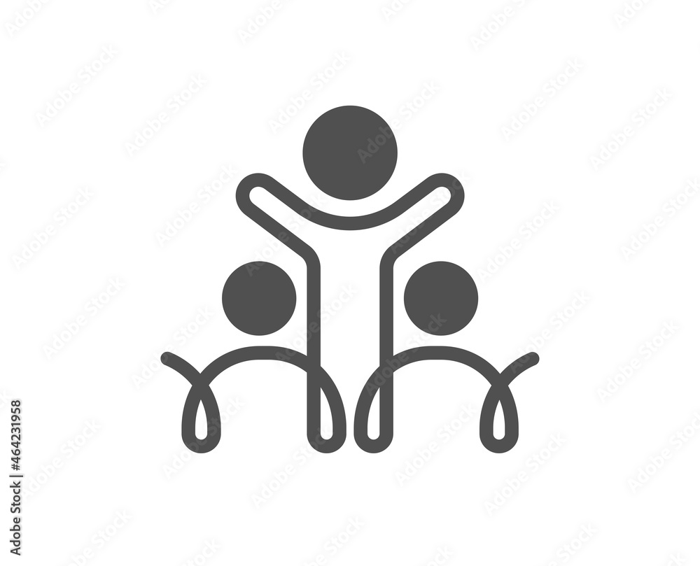 Inclusion icon. Equity culture sign. Gender diversity symbol. Classic ...