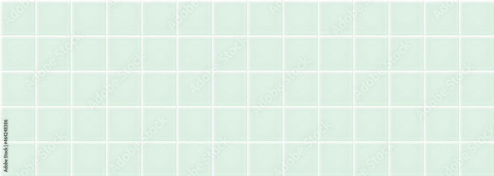 Pastel green ceramic tiles texture abstract background vector ...