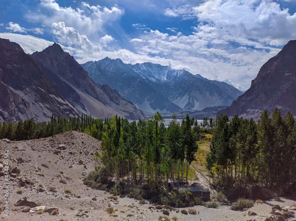 Beautiful Mountains Of Gilgit Baltistan Northern Area Of Pakistan Stock ...