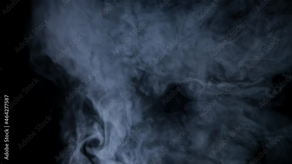 Vidéo Stock Fog dust smoke loop animation. Explosion by an impact of a ...