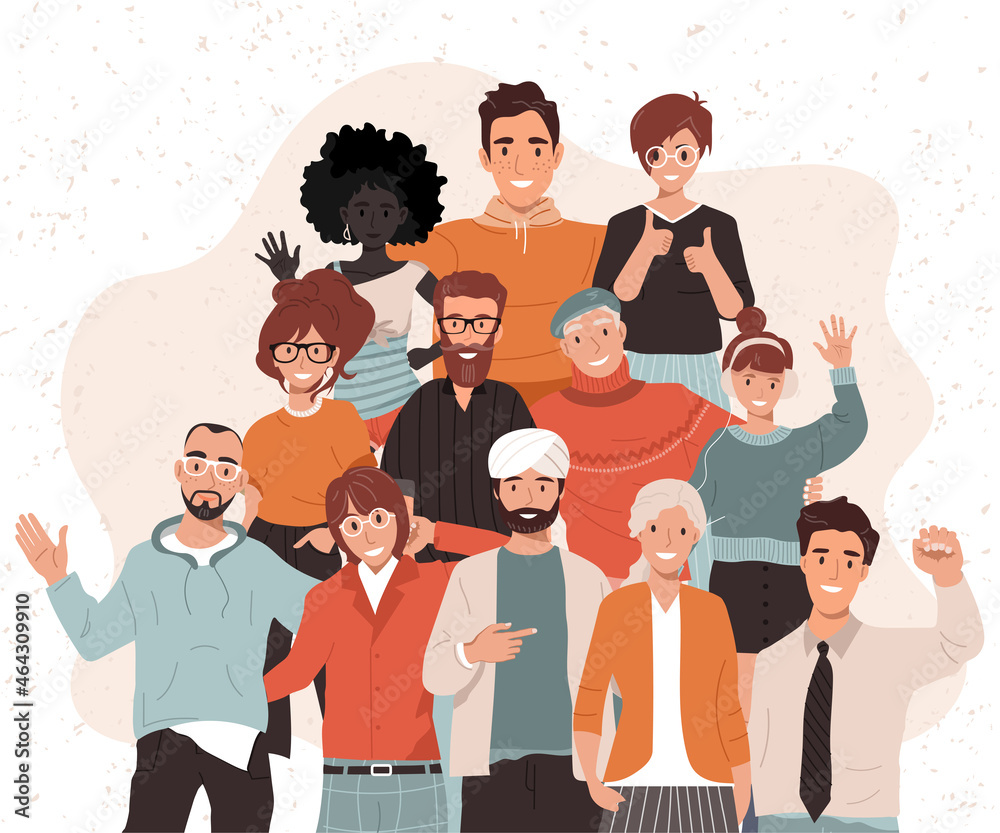 Join our team. Teamwork, cooperation, friendship concept. Multicultural ...